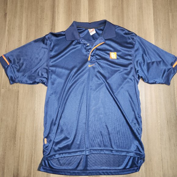 Nike | Shirts | 9s Nike Syracuse Polo Mens Large | Poshmark